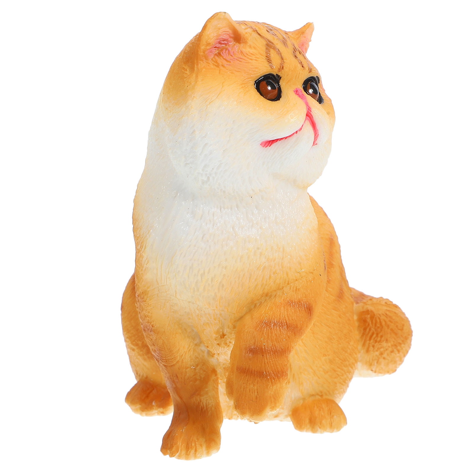 FRCOLOR Simulation Realistic Cat Model Cat Figurine Lifelike Simulated ...