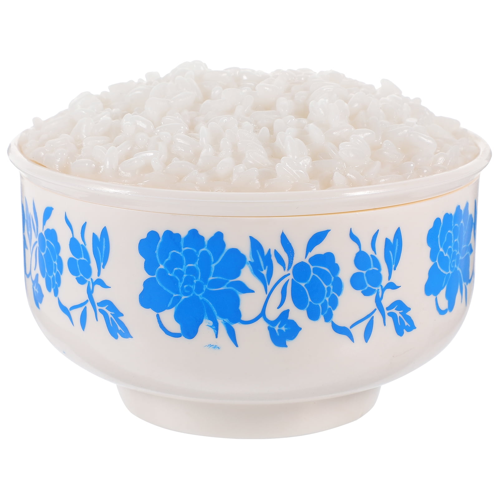 WRISTBIQUE Pretend Play Food Toy Simulation Rice Model White 1Set 4.9X4 ...