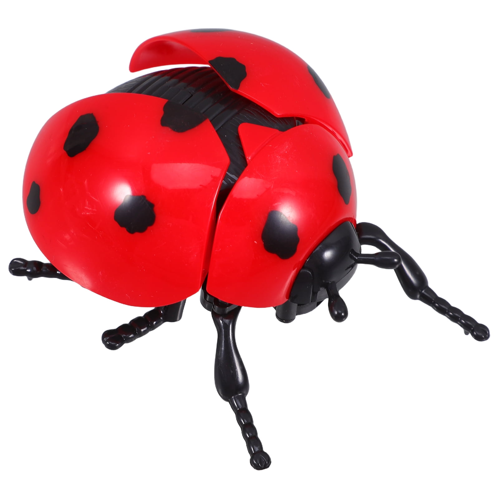 FRCOLOR Simulation Wind Up Ladybug Realistic Beetle Toy for Kids Insect ...