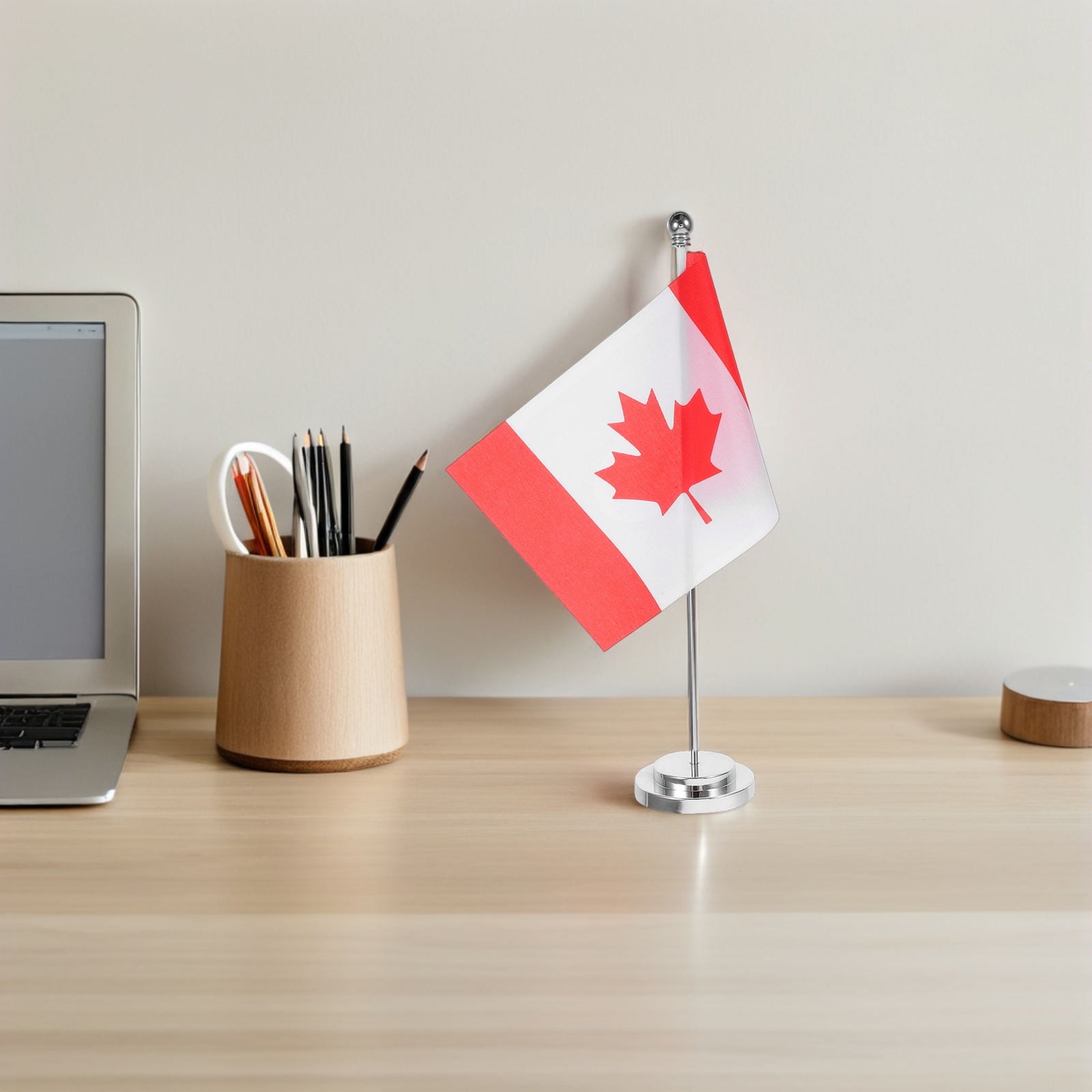 FRCOLOR Small Canada National Flag For Office Desk Mini Table Banner ...