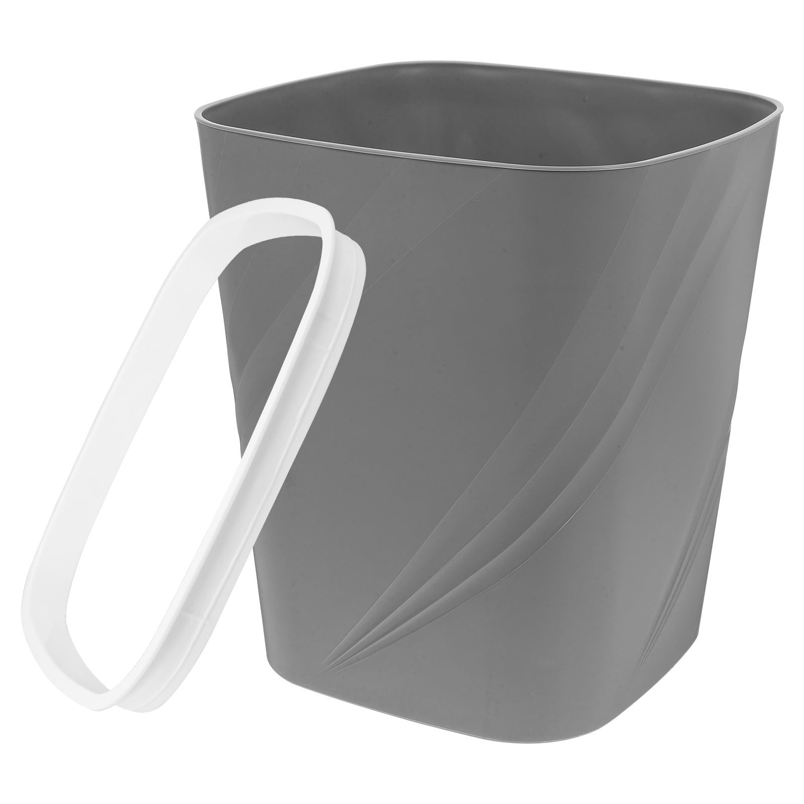 FRCOLOR Small Trash Garbage Can Plastic Waste Basket Container Bin For ...