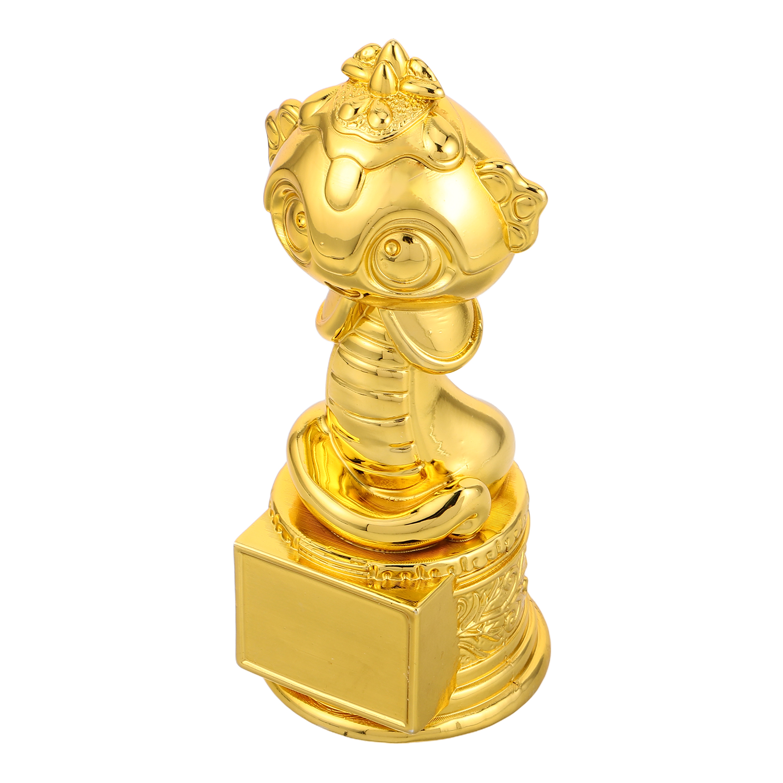FRCOLOR Snake Year Resin Trophy Snake Sculpture Trophy Cups Sport Award ...