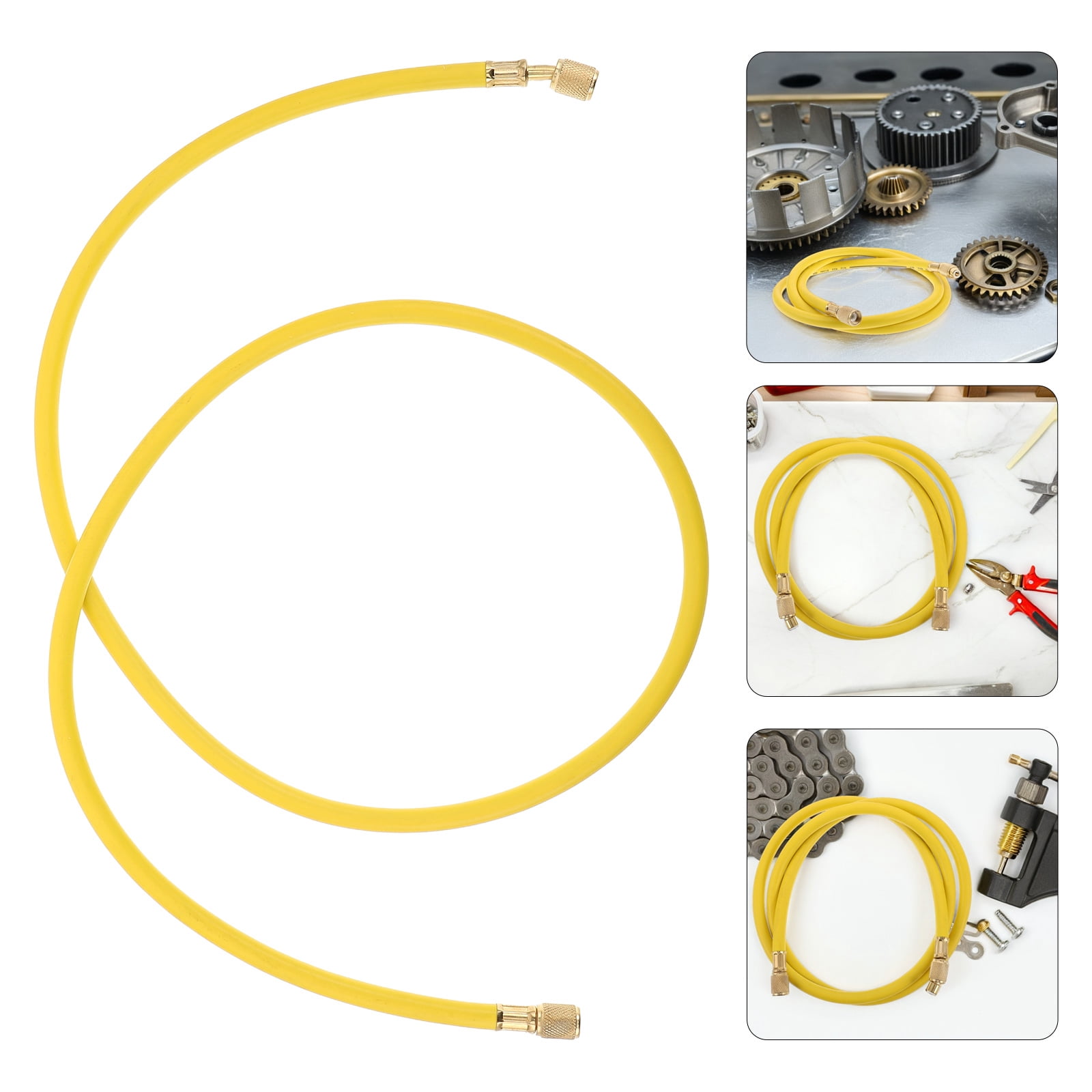 FRCOLOR Soft Bendable HVAC Charging Hose Car Air Conditioner ...