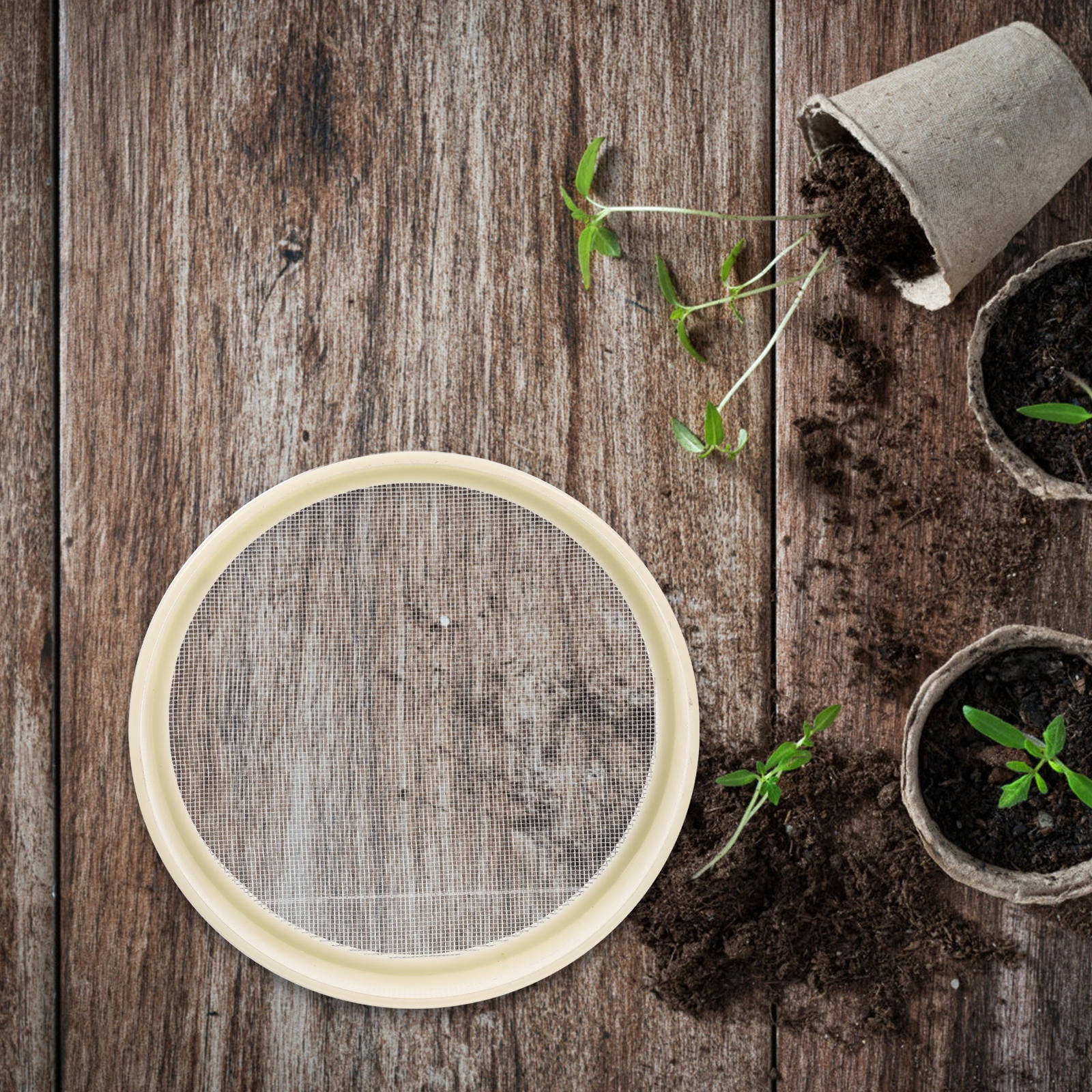 FRCOLOR Soil Sieve Grain Sieve Perfect Details Sifter Toddler Child ...