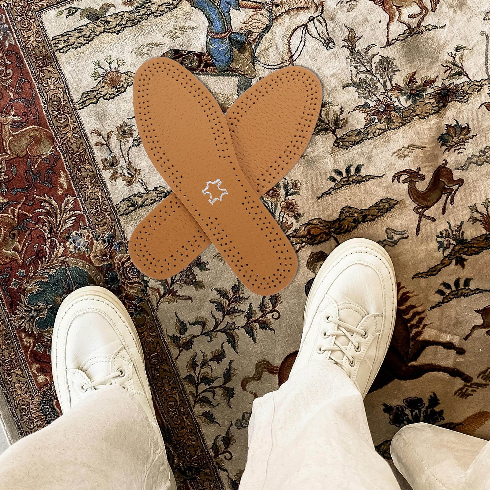 FRCOLOR Sports Pressure Relief Insole Insoles for Men and Women ...