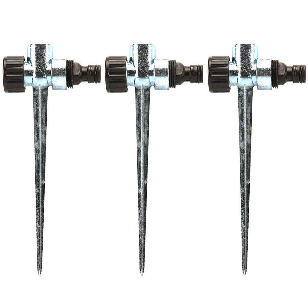 FRCOLOR Sprinkler Spike Base 3pcs Lawn Sprinkler Spike Base Connector ...