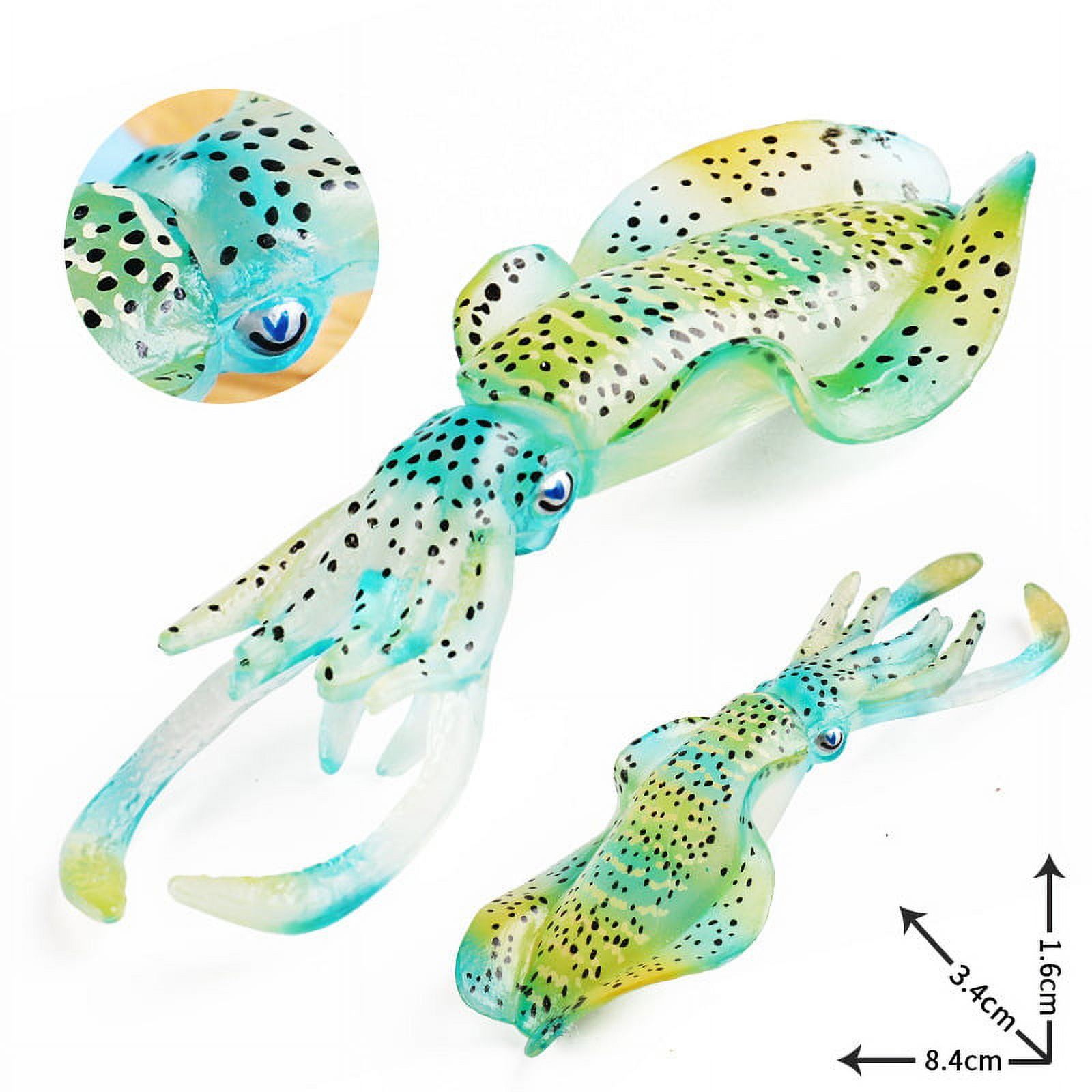 Squid Figurine Model Toy Realistic Simulation Squid Model - Walmart.com