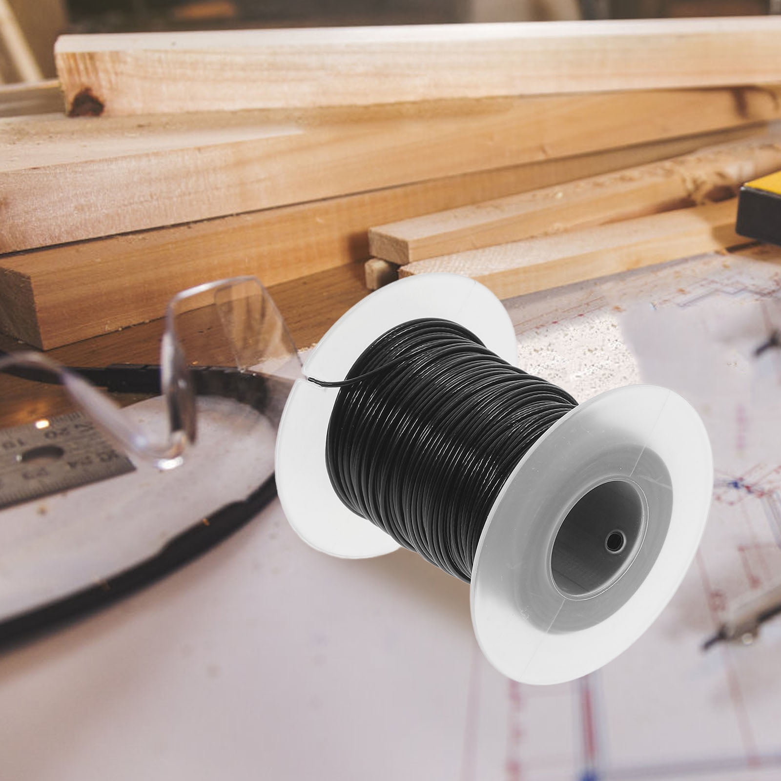 FRCOLOR Stainless Plants Rubber Coated Wire Rope 3000.00X0.10X0.10CM ...