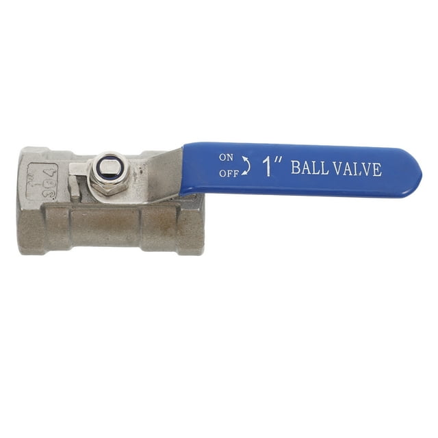 FRCOLOR Stainless Steel 1 Inch Full Port Ball Valve With Handle Npt ...