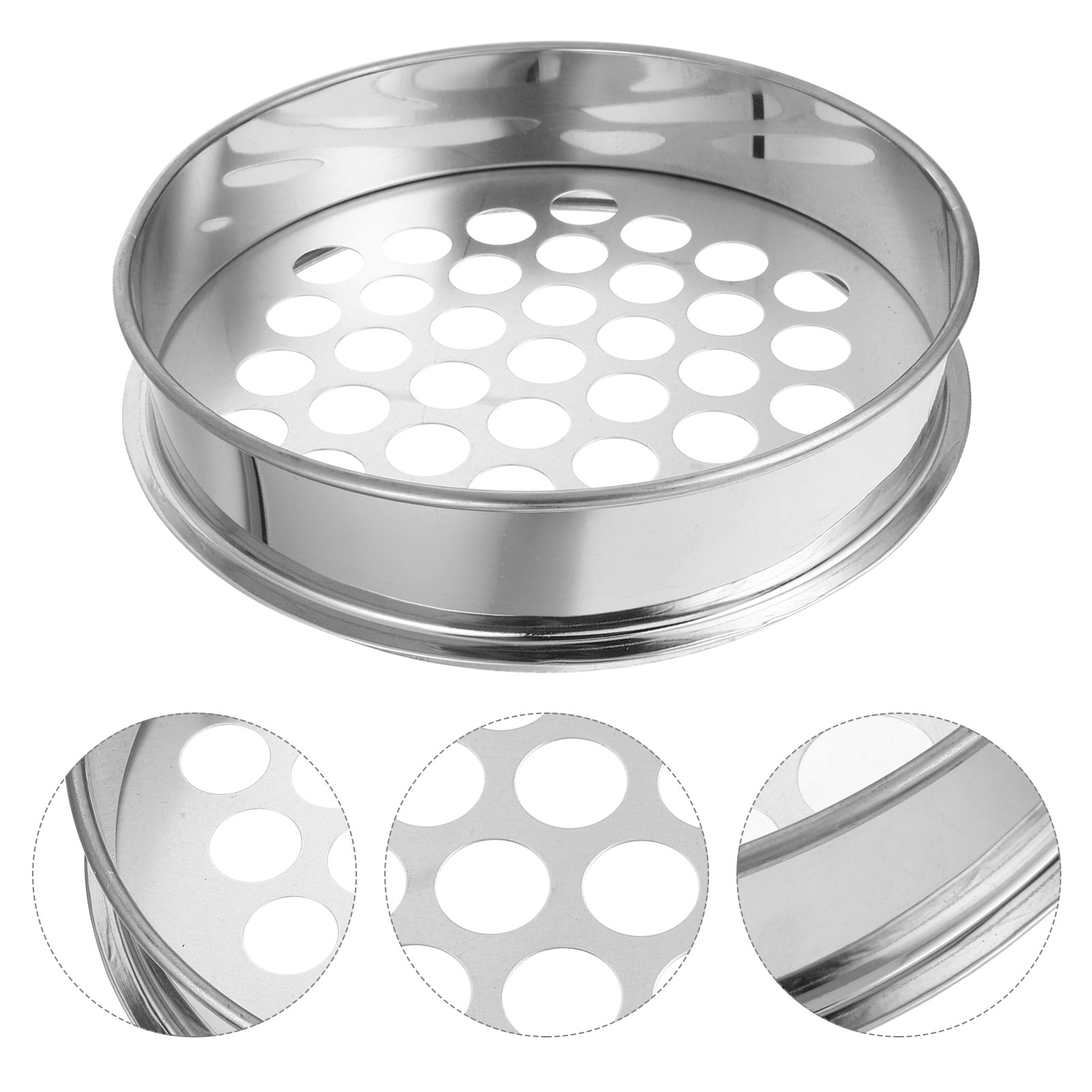 FRCOLOR Stainless Steel Blueberry Sieve Round Mesh Sieve Blueberry ...