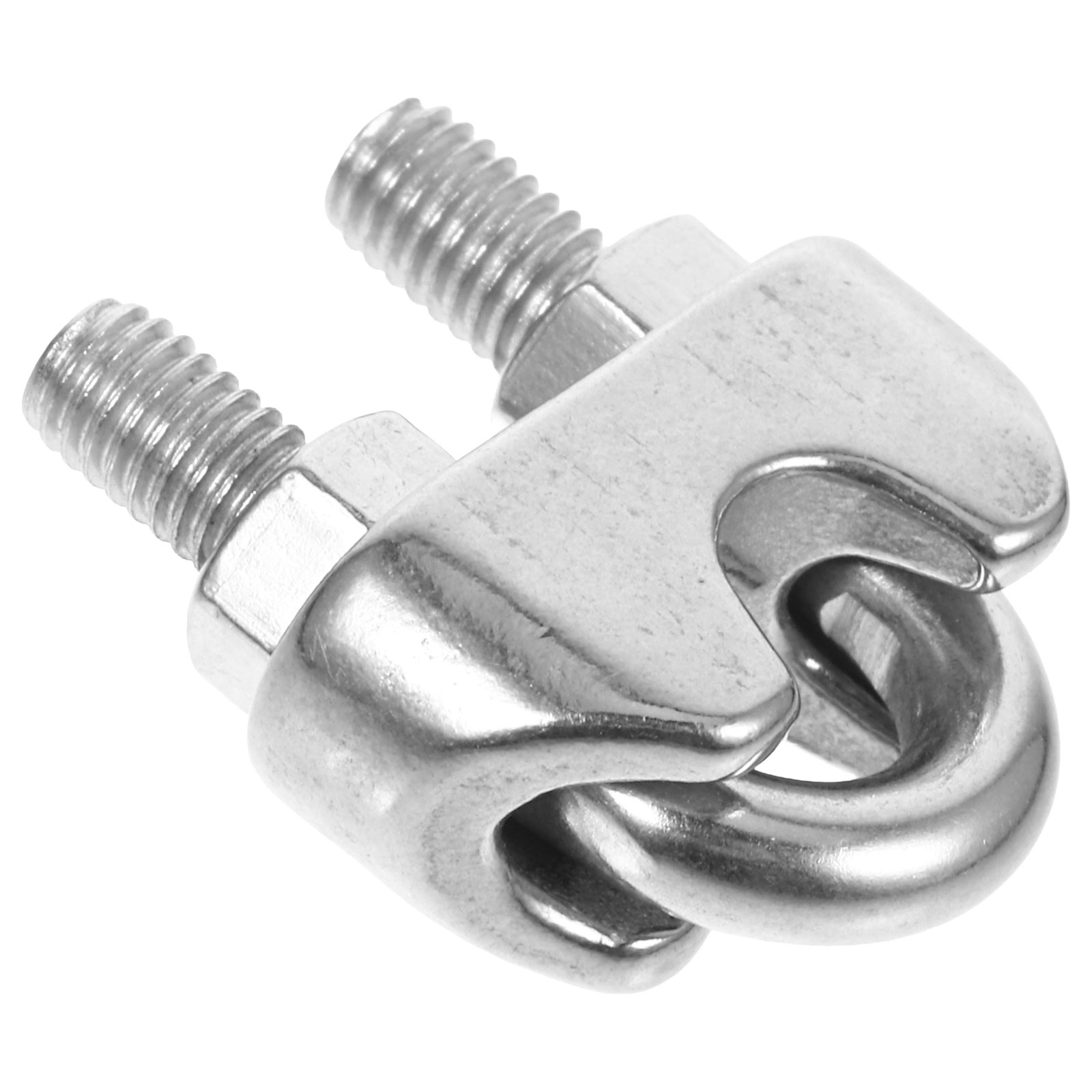 FRCOLOR Stainless Steel Cable Clamp Reliable And Easy-to-use 6mm ...
