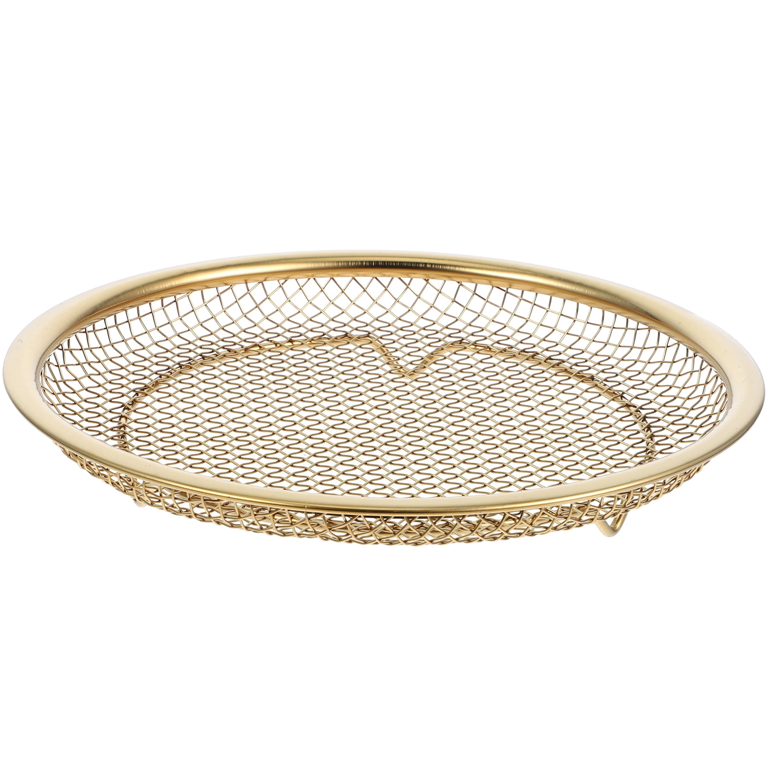 FRCOLOR Stainless Steel Frying Basket Barbecue Oil Drainer Food Filter ...