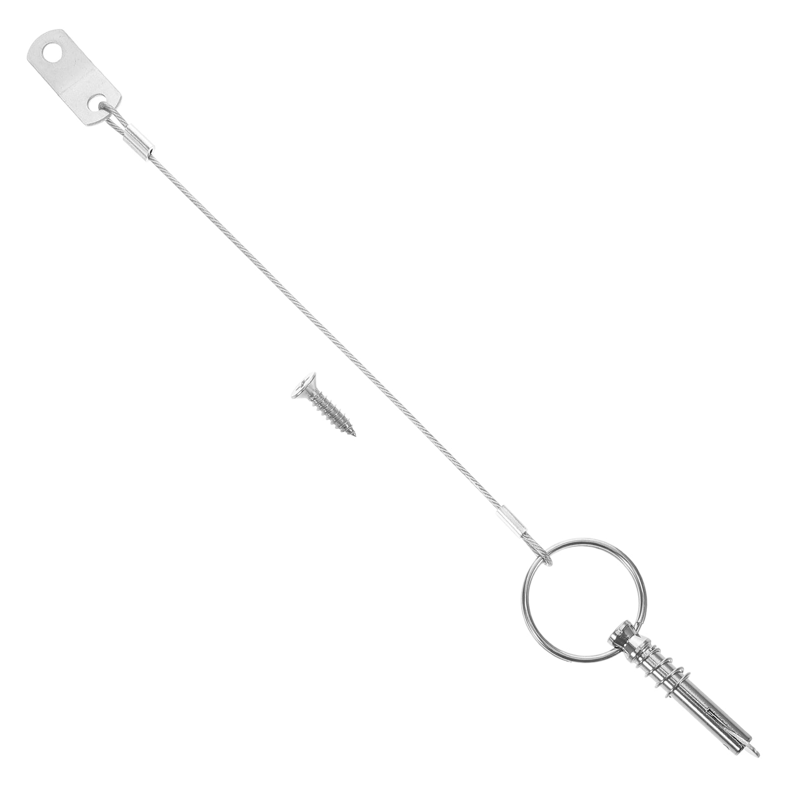 FRCOLOR Stainless Steel Marine Tongue Pin Safety With Lanyard Quick ...