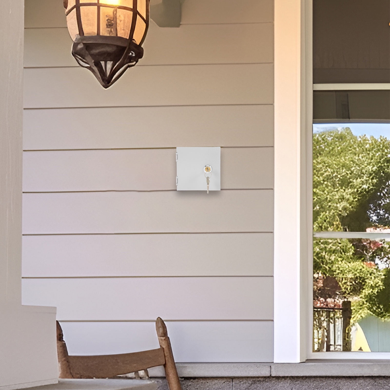 FRCOLOR Stainless Steel Outdoor Electrical Box Metal Waterproof ...