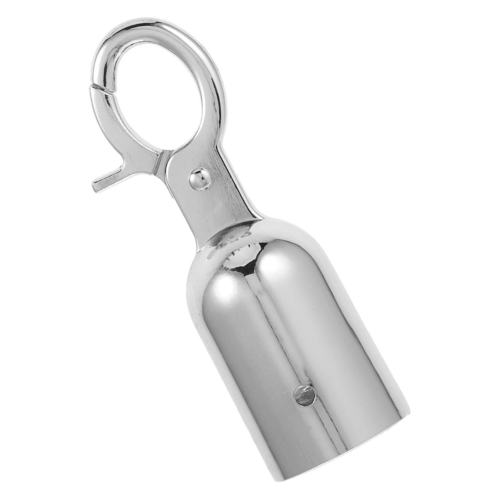 FRCOLOR Stainless Steel Rope End Stopper Cap For Post Ropes Crowd ...