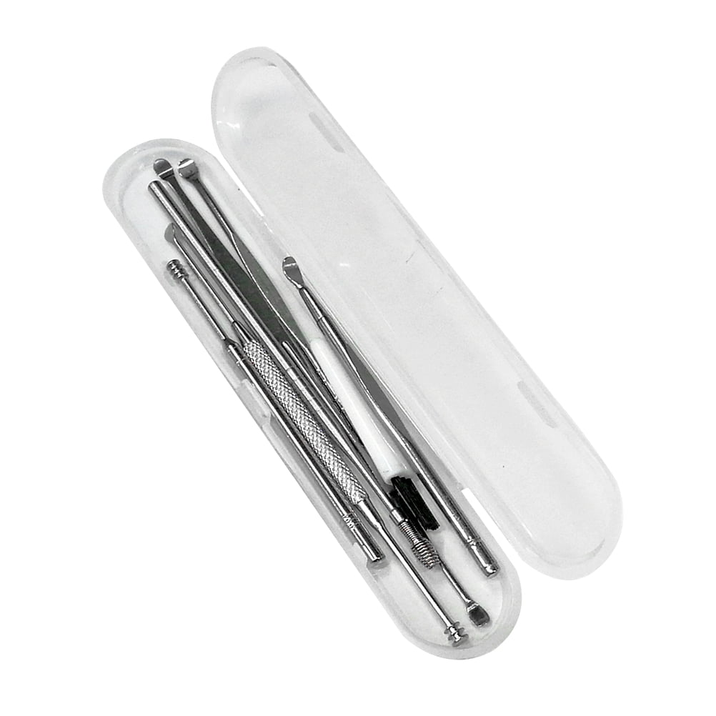 FRCOLOR Stainless Steel Spring-shaped Spiral Deep Cleaning Ear Wax ...