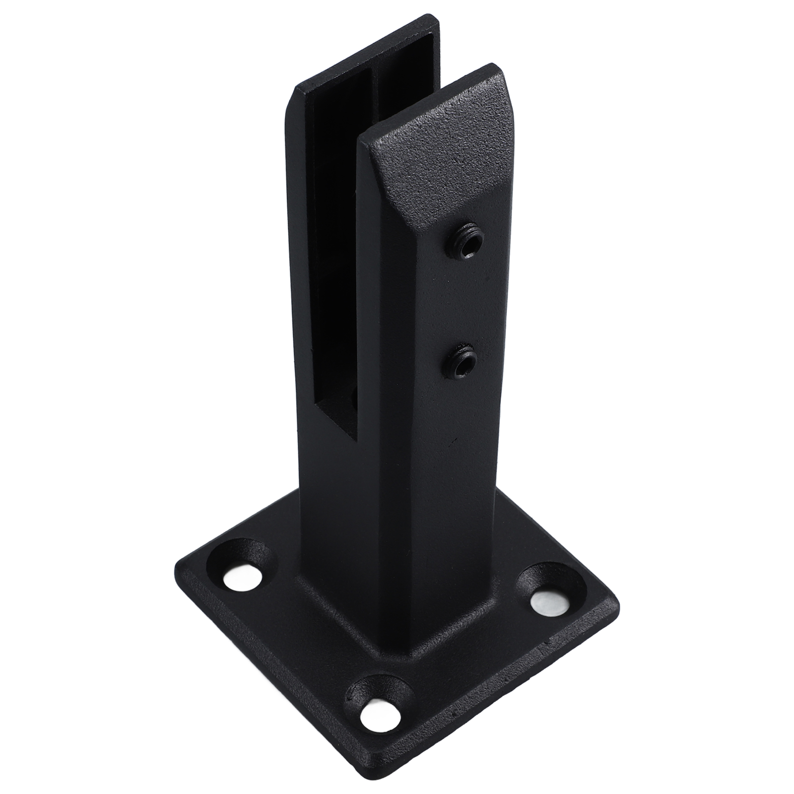 FRCOLOR Stair Glass Railing Clamp for Stairs Replacement Support Black ...