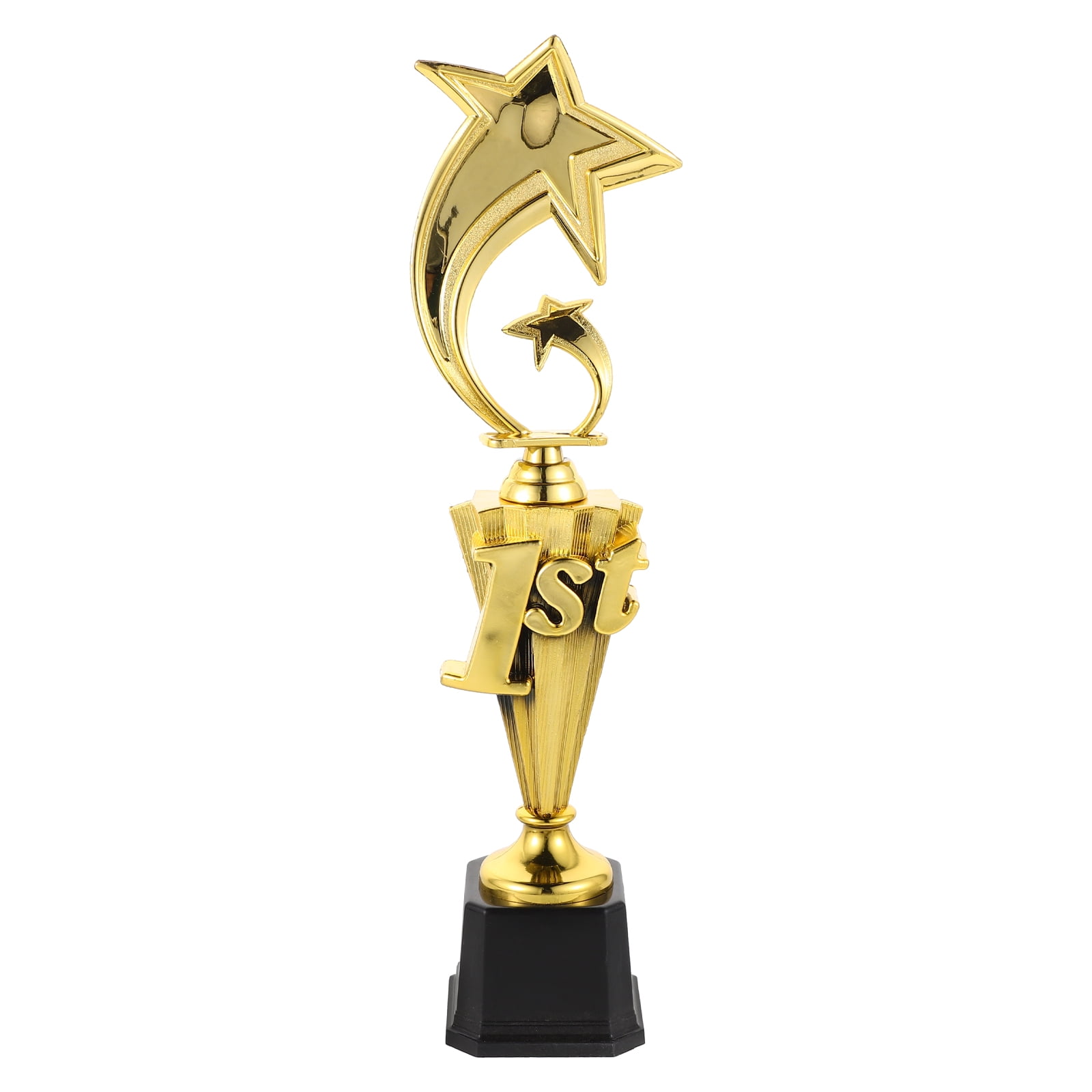 FRCOLOR Star Trophy Award Unique First Place Shine Trophy Suitable For Competitions And Office ...