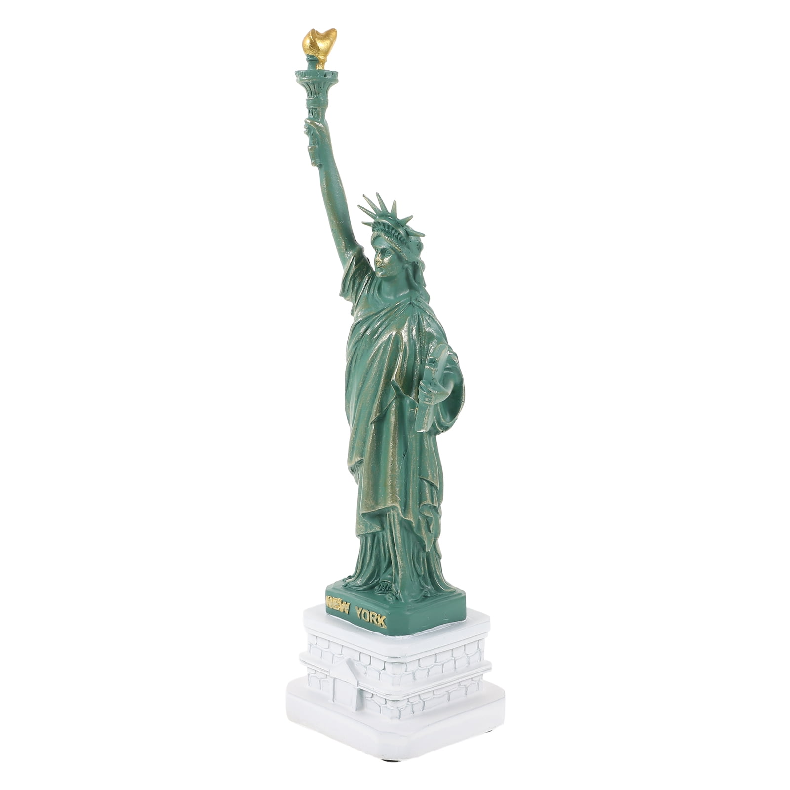 FRCOLOR Statue of Liberty Desktop Adornment Resin Statue of Liberty for ...