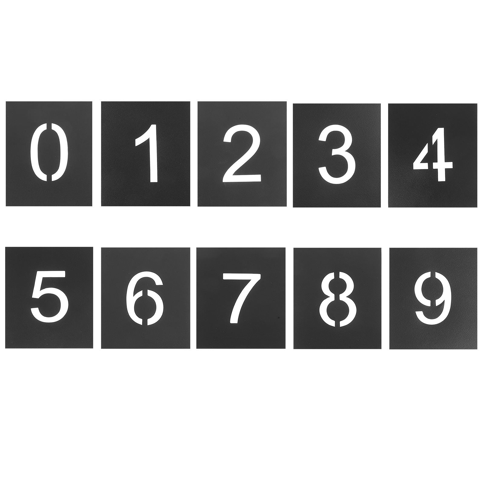 FRCOLOR Stencils for Painting Numbers Labels Digital Signage - Walmart.com