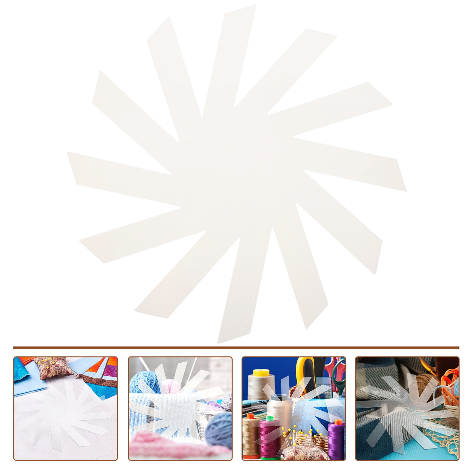 FRCOLOR Storage Basket Template Wicker Hamper Weaving Supplies Woven ...