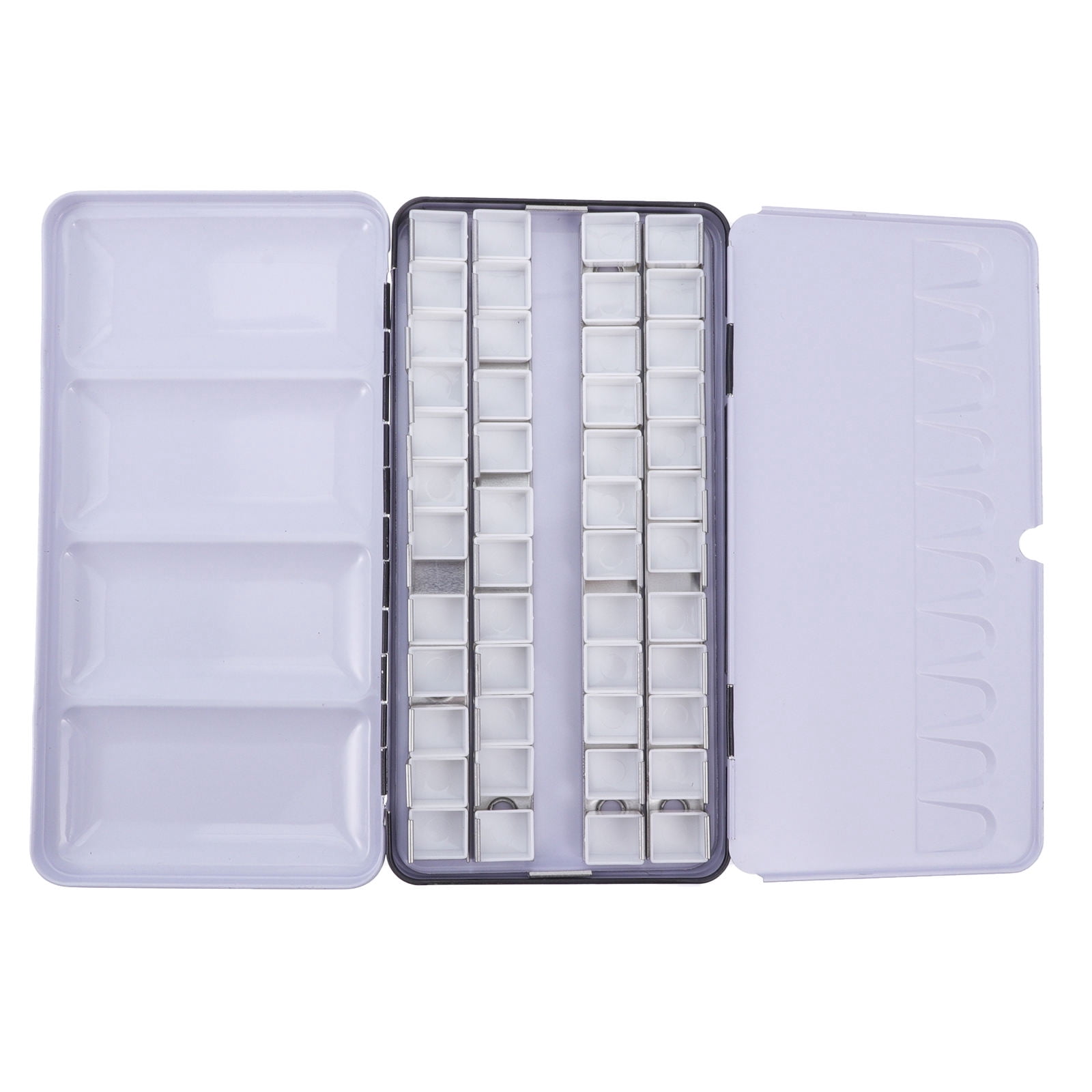 FRCOLOR Storage Tin Watercolor Paint Box Cost-effective Tray - Walmart.com