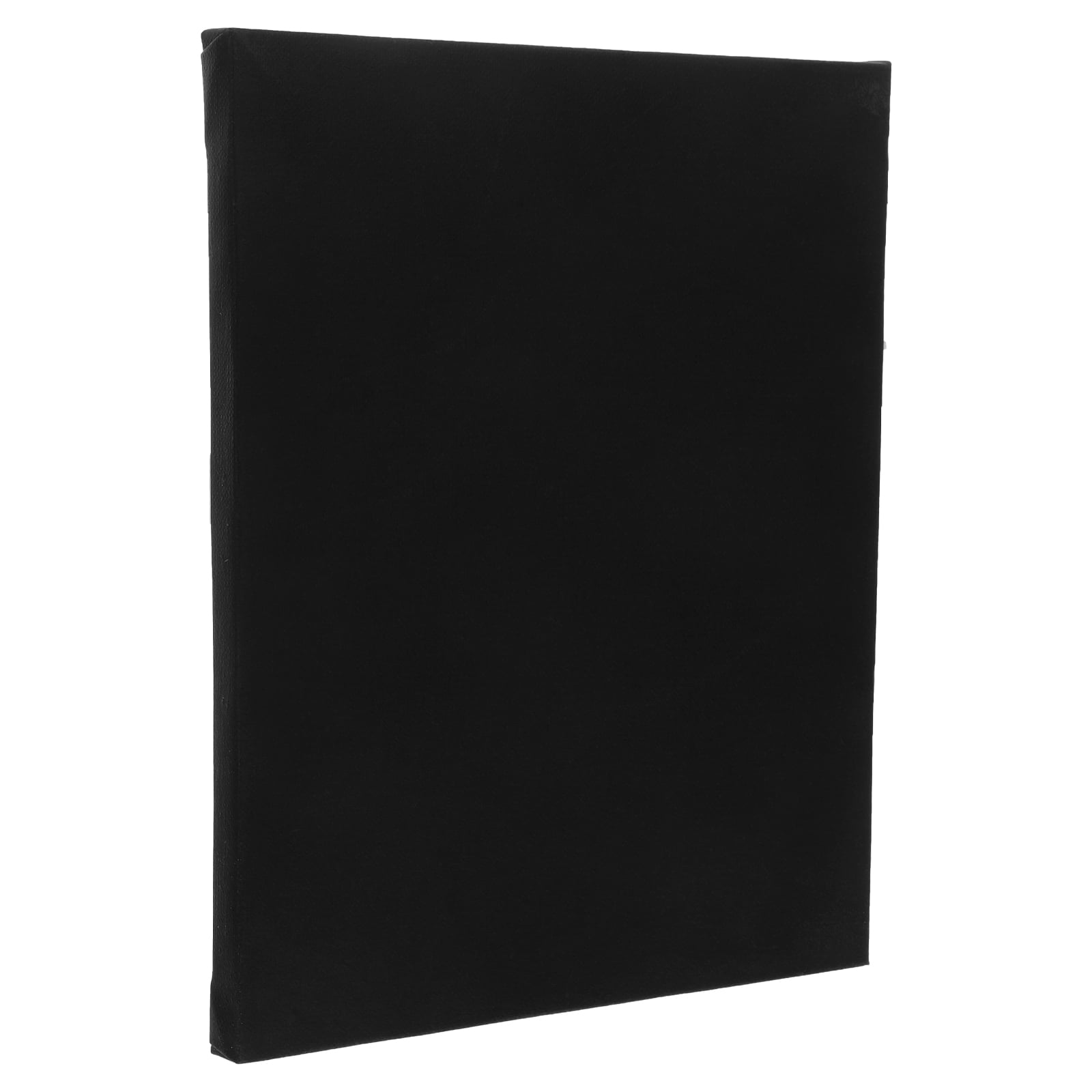 FRCOLOR Stretched Black Blank Canvases for Artists for Acrylic Oil and ...