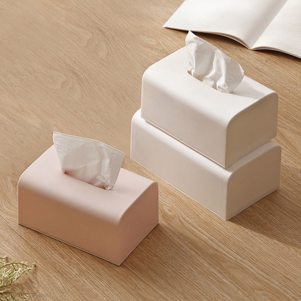 FRCOLOR Sturdy PP Tissue Box for Decoration with Concise Design and ...