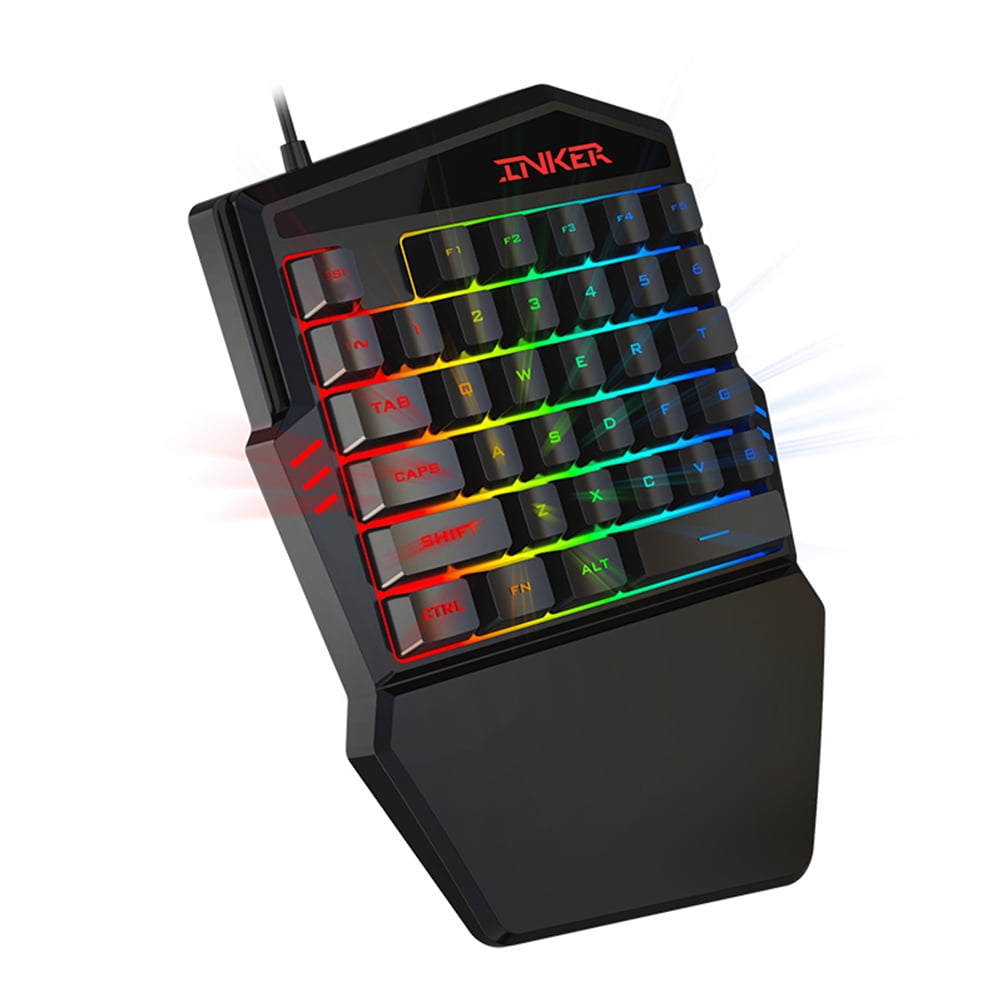 FRCOLOR Stylish Gaming Keyboard Backlight Keyboard E-Sport Keyboard ...