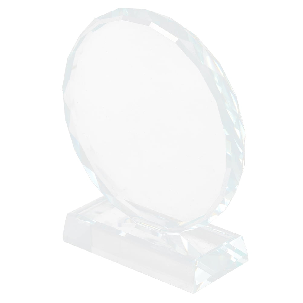 FRCOLOR Sublimation Blanks Crystal Award Trophy Photo Frame For ...