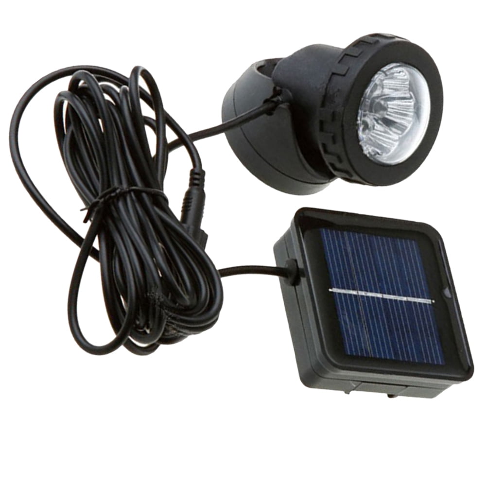 FRCOLOR Submersible Solar Fish Tank Light Outdoor Garden Patio ...