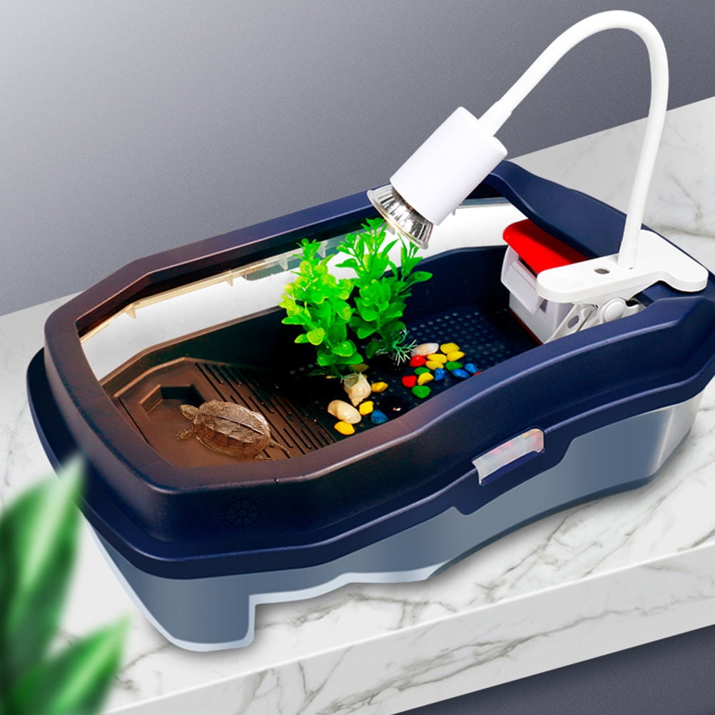 FRCOLOR Substrate Turtle Tank House for Water Turtles Basin Tortoise Rest Area Gift - Walmart.com