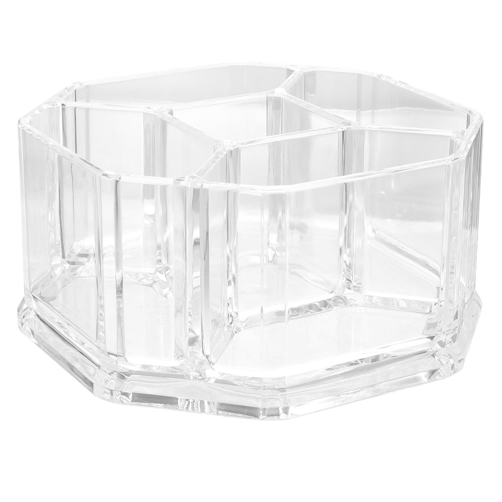 FRCOLOR Sundries Holder Crate Storage Containers with Lids Transparent ...