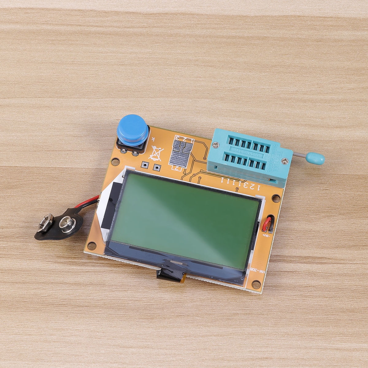 FRCOLOR -T4 LCD Digital Tester DIY Meter Backlight Diode Triode ...