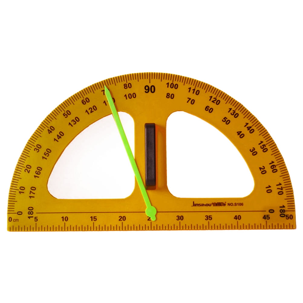 FRCOLOR Teacher Protractor Half Circle Protractor Plastic Protractor ...