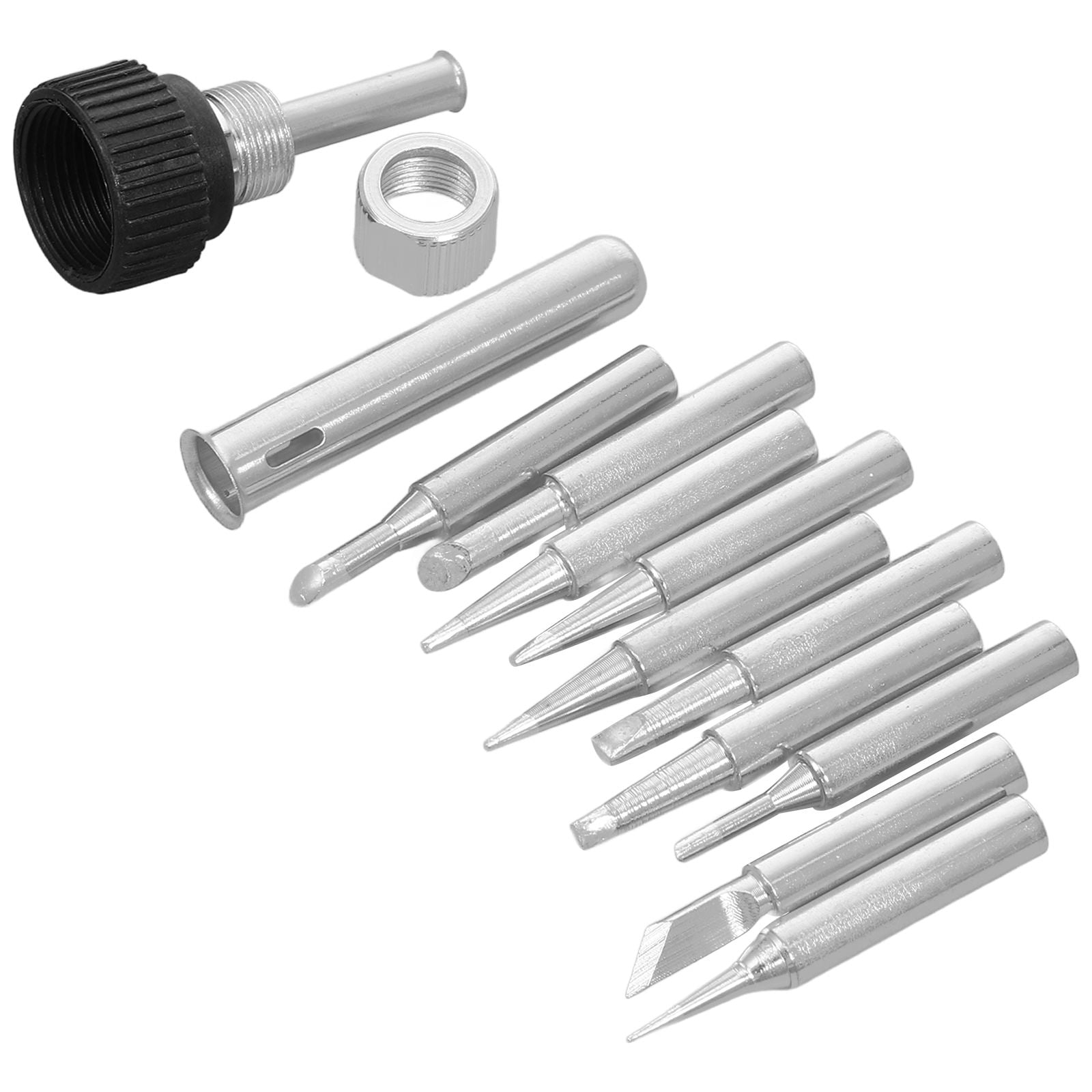 FRCOLOR Tin Soldering Toolkit Soldering Tip Set 4.10X2.00X2.00CM Silver ...