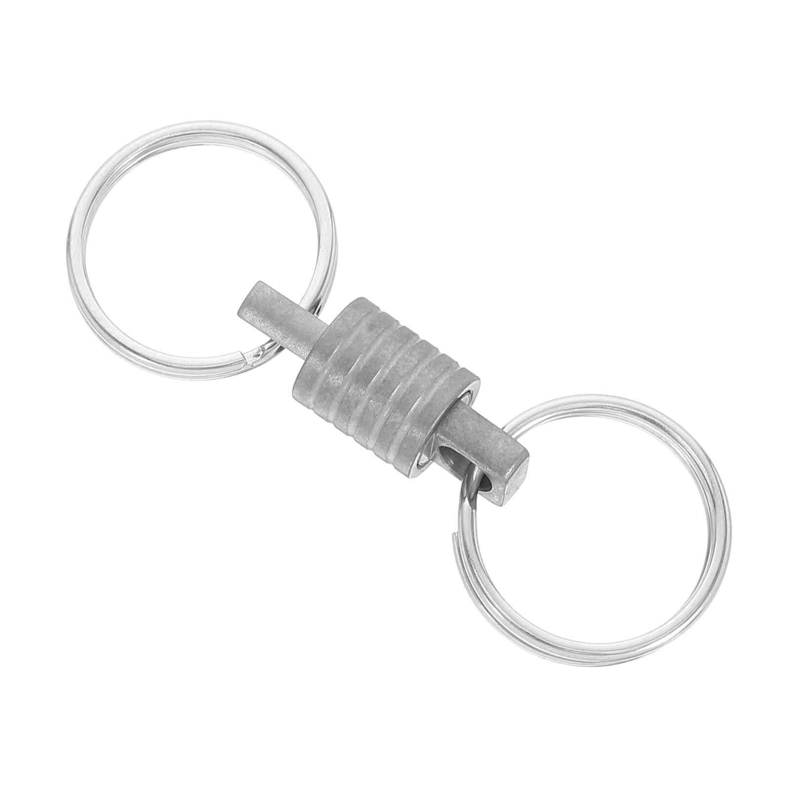 FRCOLOR Titanium Quick Release Swivel Keychain Car Keyring Mini ...