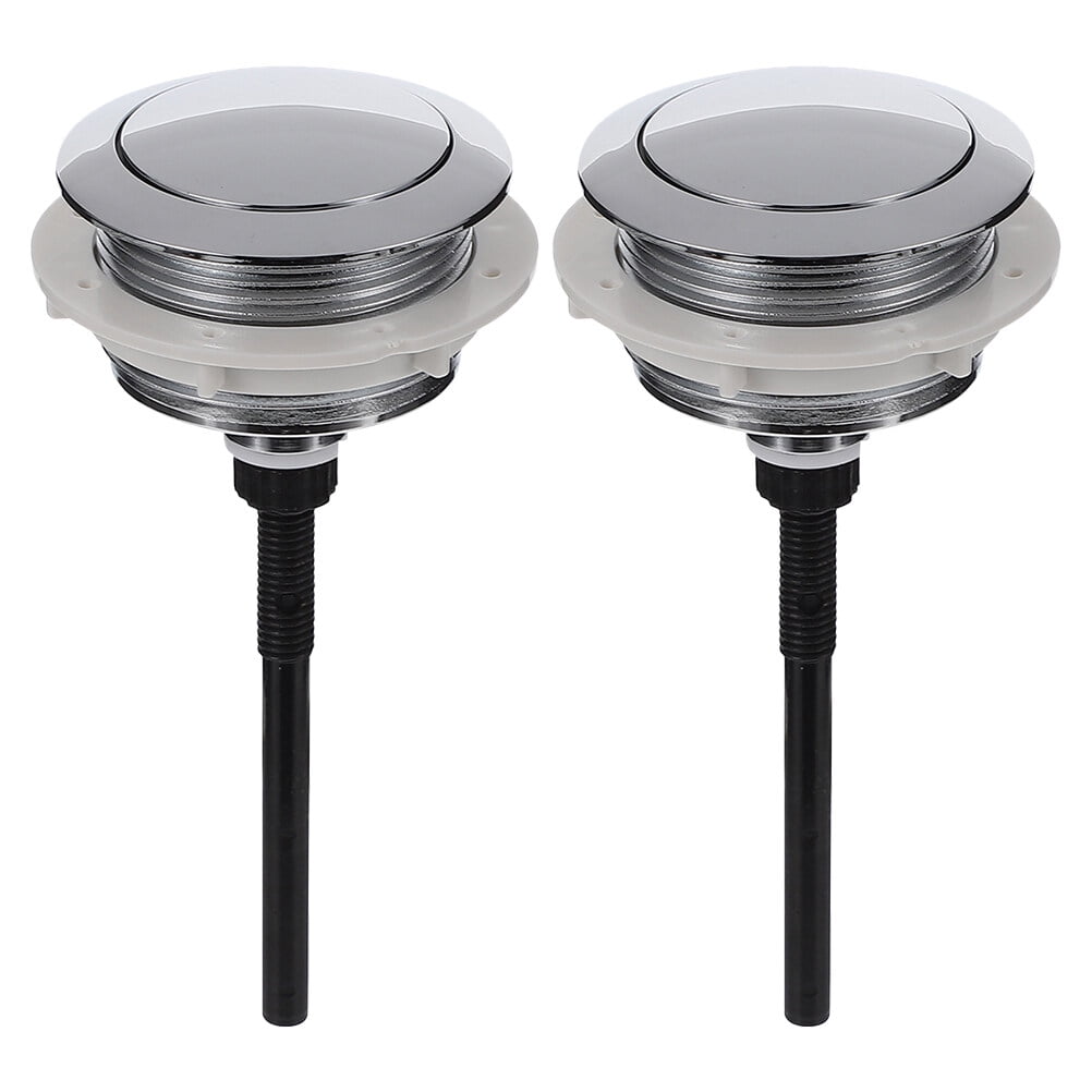 FRCOLOR Toilet Tank Push Button 2 Pack Toilet Push Button for Single ...