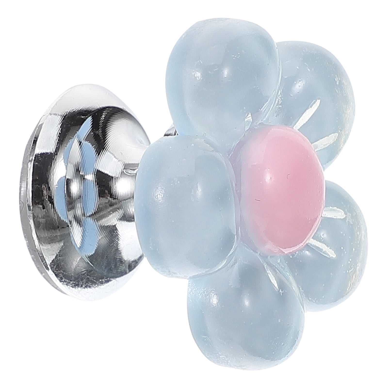FRCOLOR Toilet Button Assistant Tool with Flower Shape Made of Resin ...