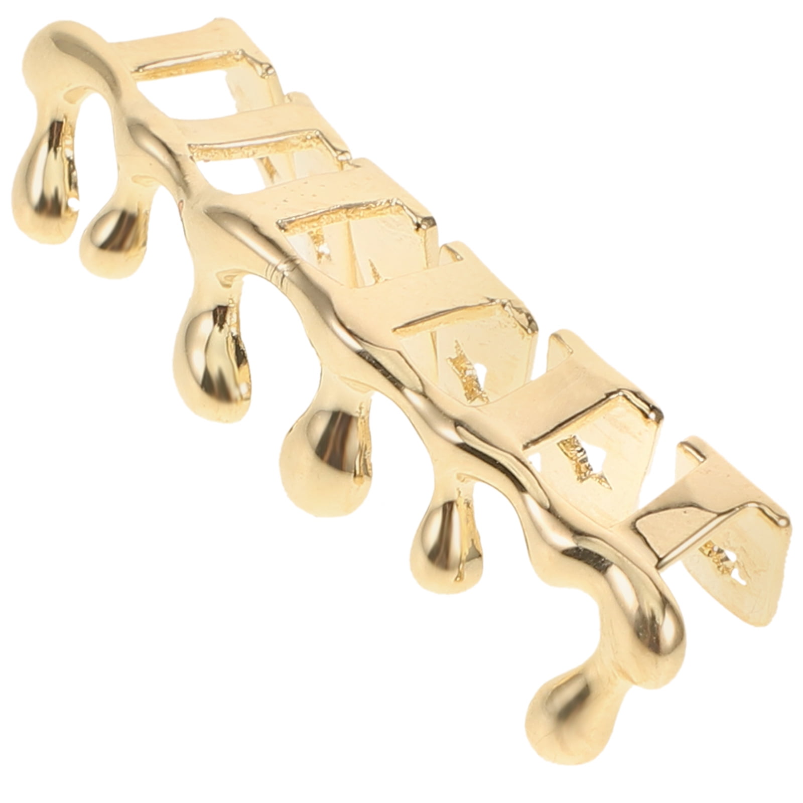 FRCOLOR Tooth Hip Hop Caps Hip Hop Drip Teeth Caps Teardrop Mouth Teeth ...