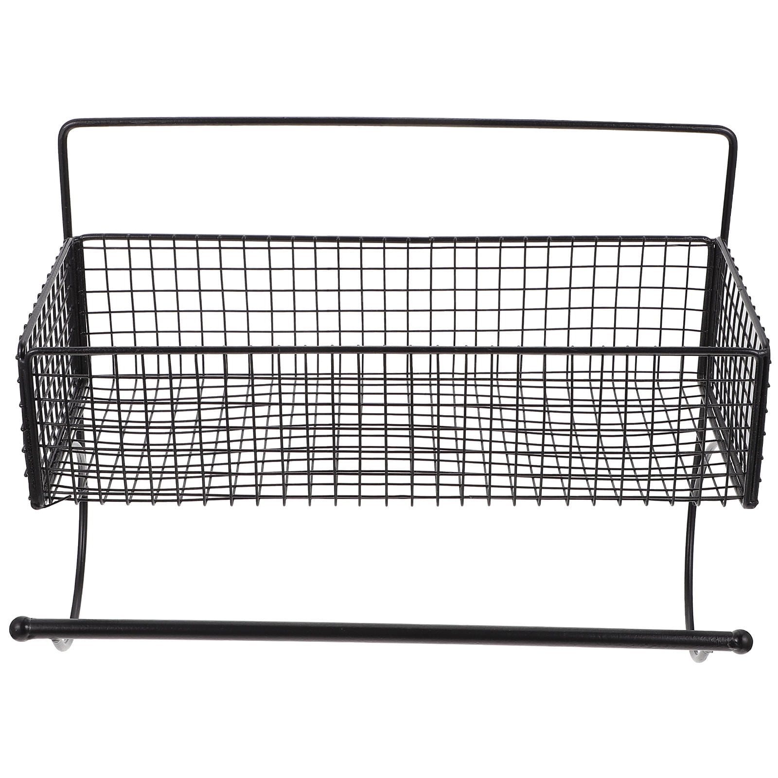 FRCOLOR Towel Rack Pool Dispenser Storage Baskets Multifunctional ...