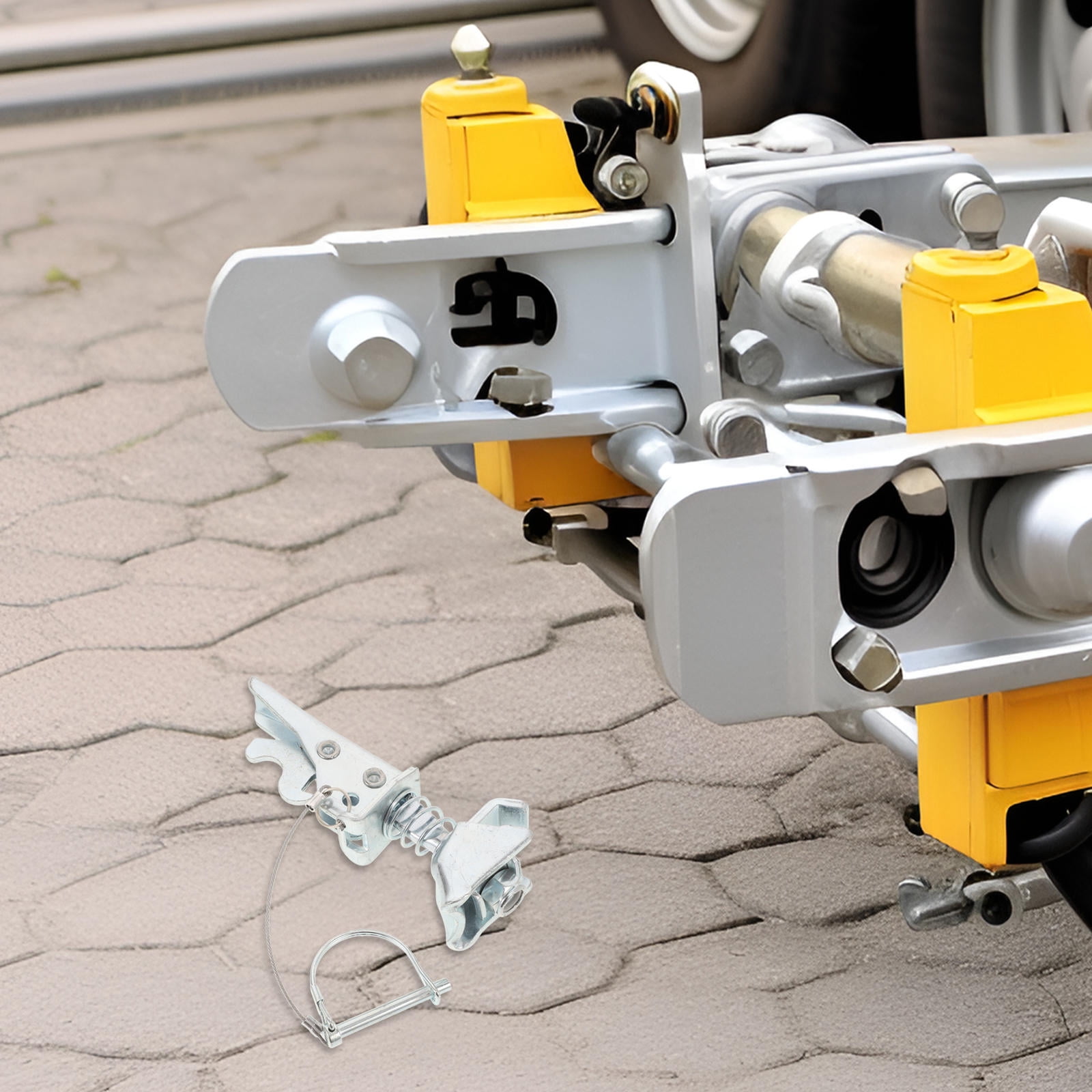 FRCOLOR Trailer Hitch Security Lock Set 1 Set Includes Adjustable ...