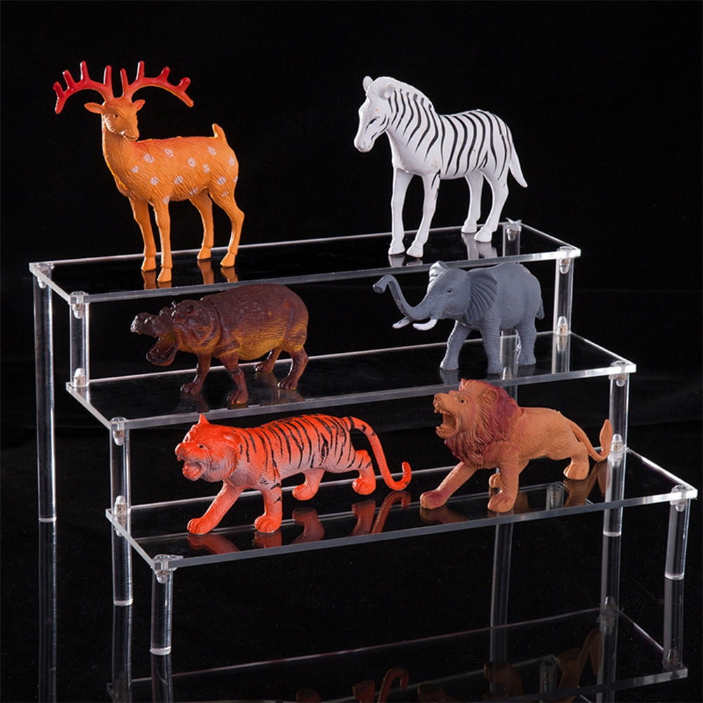 FRCOLOR Transparent Acrylic 3-tier Storage Rack for Kitchen and Home ...