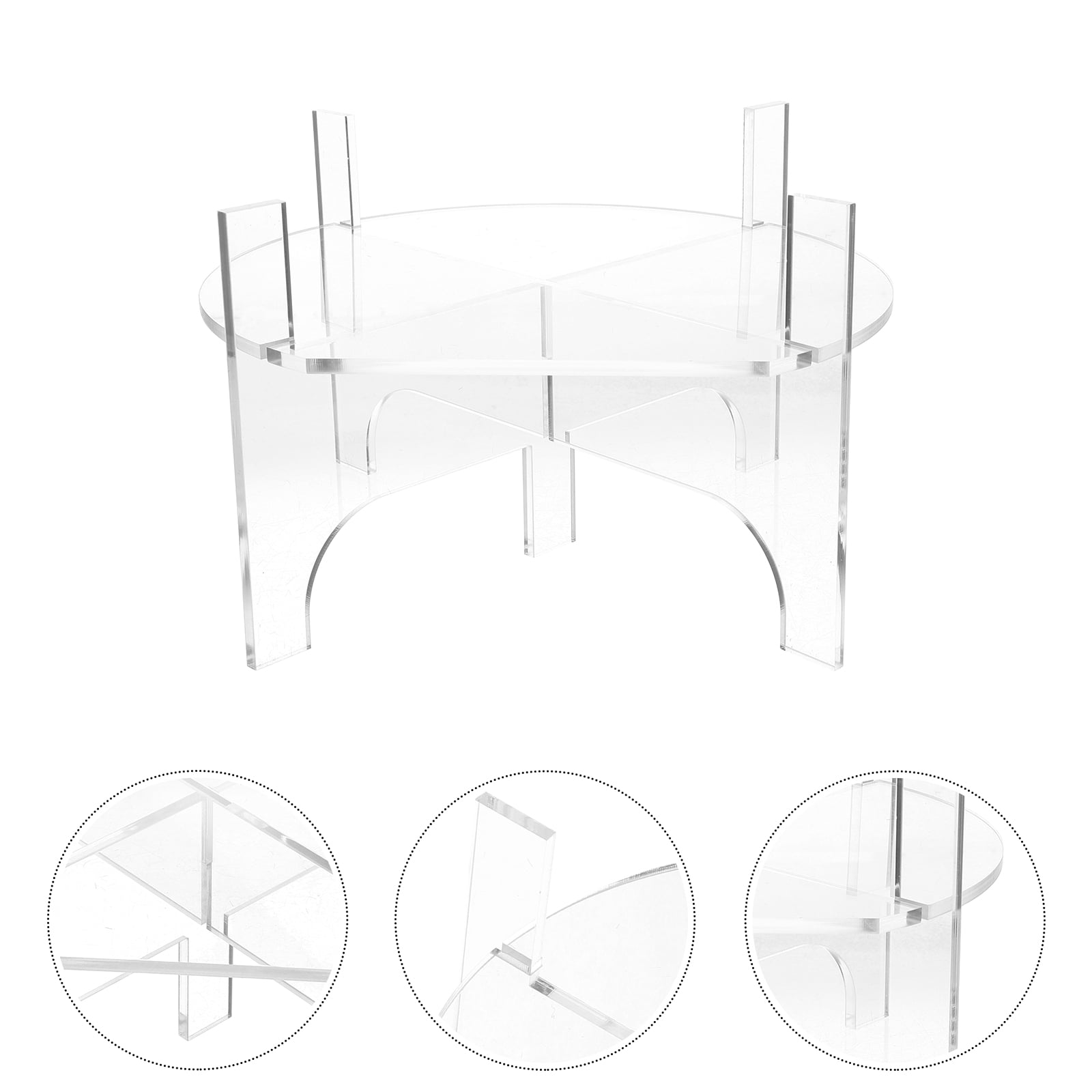 FRCOLOR Transparent Acrylic Beverage Dispenser Stand Base For Serving ...