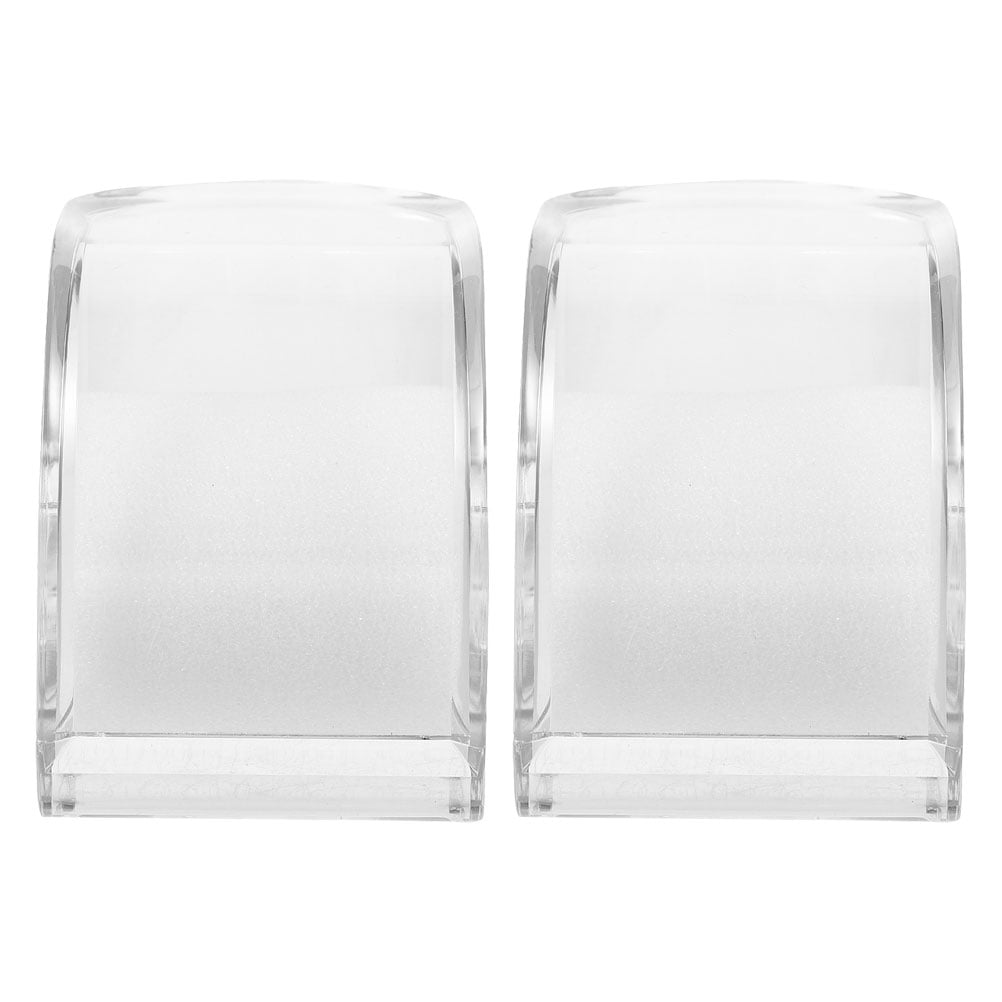 FRCOLOR Transparent Acrylic Watch Storage Case with and Hanging Hole ...