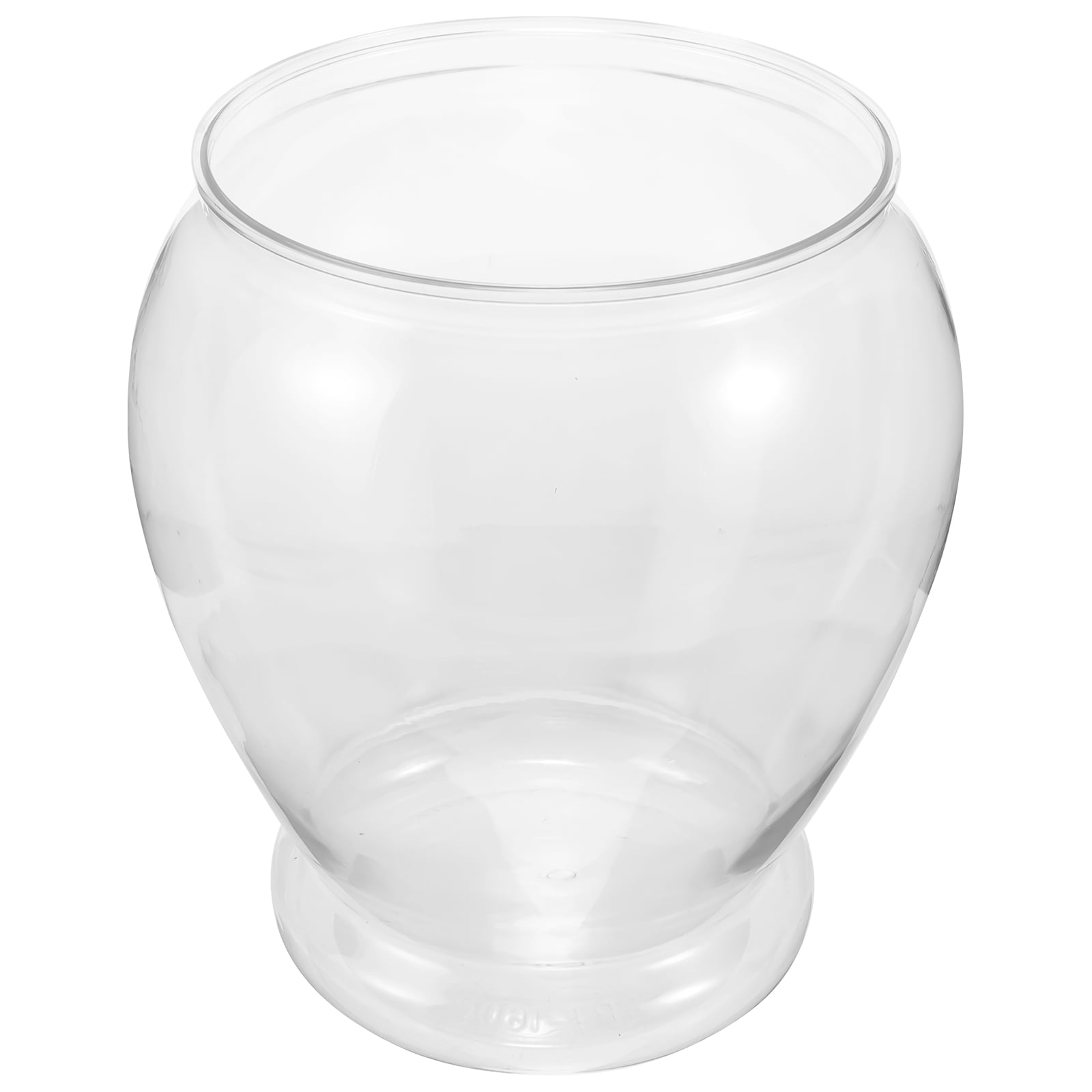 FRCOLOR Transparent Fish Bowl Desk Fish Tank Clear Goldfish Tank ...
