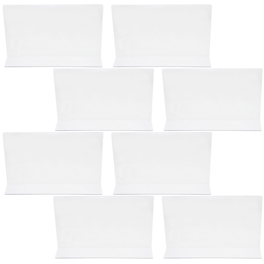 FRCOLOR Transparent PVC Shelf Dividers for Organizing Goods on Shelves ...