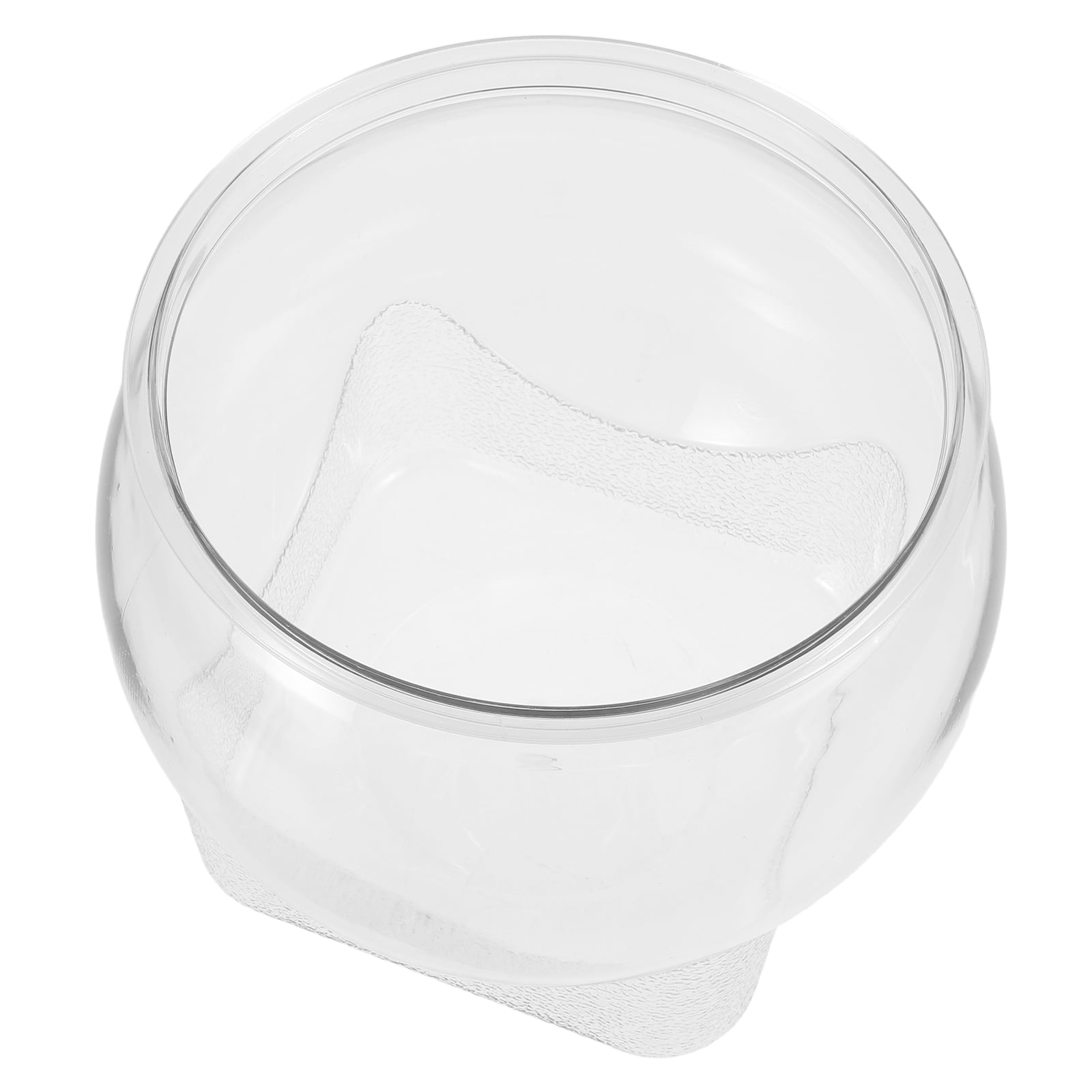 FRCOLOR Transparent Pet Fish Tank Decorative Fish Bowl Plastic Turtles ...
