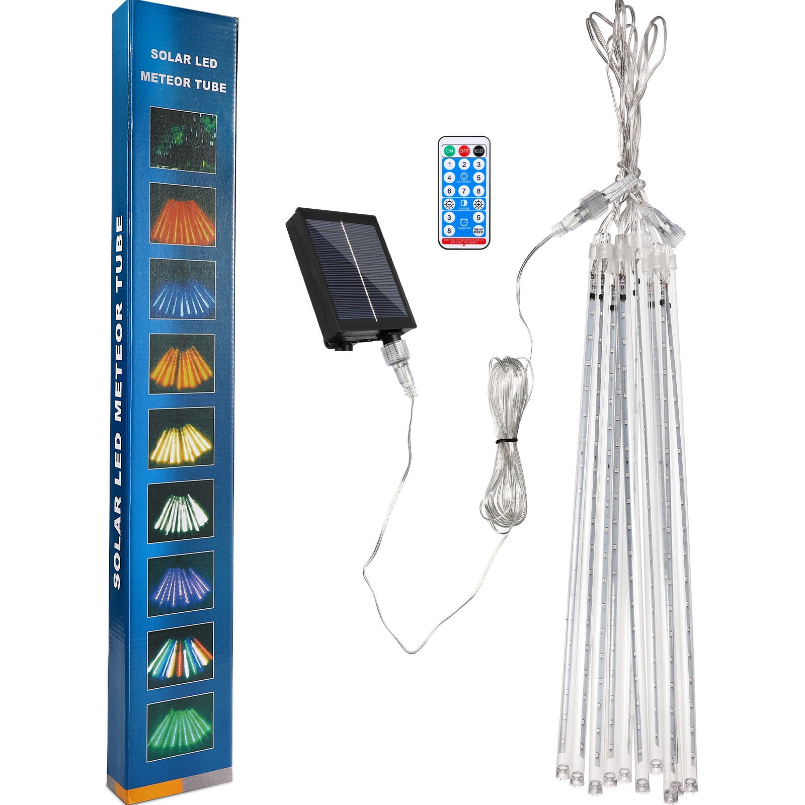 FRCOLOR 阳能 Tube Lights LED Falling String Lamps - Walmart.com