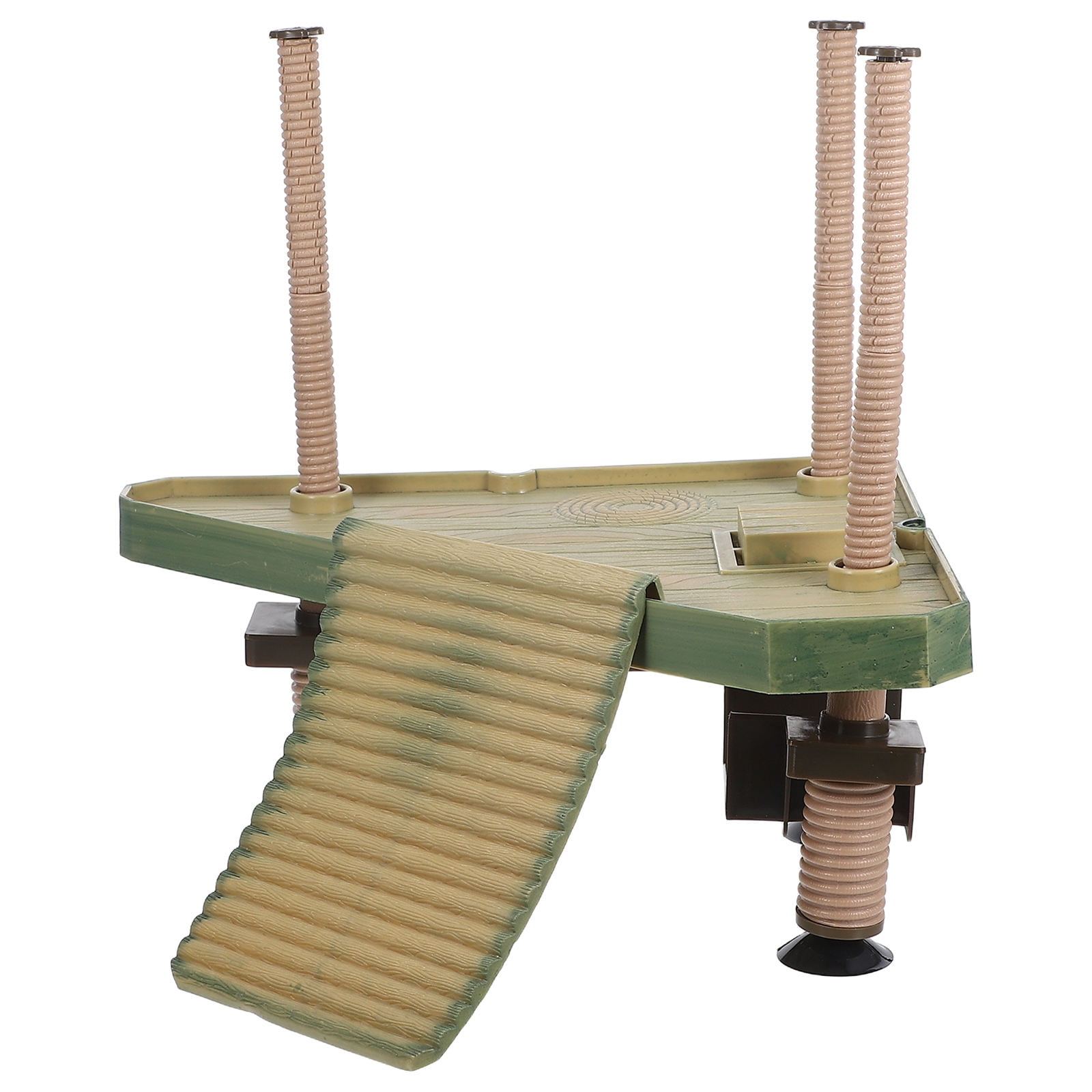 FRCOLOR Turtle Platform Turtle Reptile Climbing Ladder Platform Basking ...